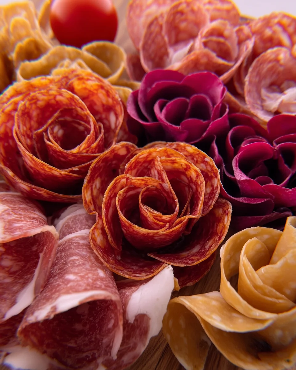 Charcuterie Board Meat Flowers: The Best Elegant Appetizer