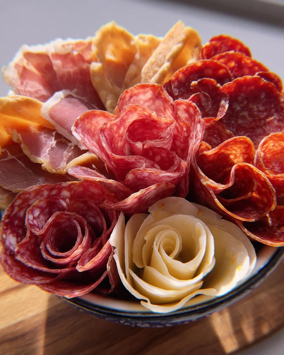 Charcuterie Board Meat Flowers: The Best Elegant Appetizer